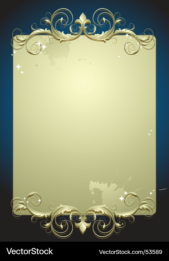 Bookplate Royalty Free Vector Image - VectorStock