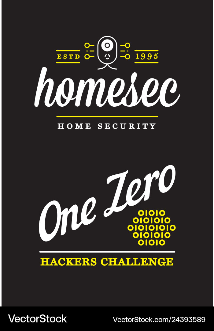 Cyber security colorful sign or banner with icon Vector Image