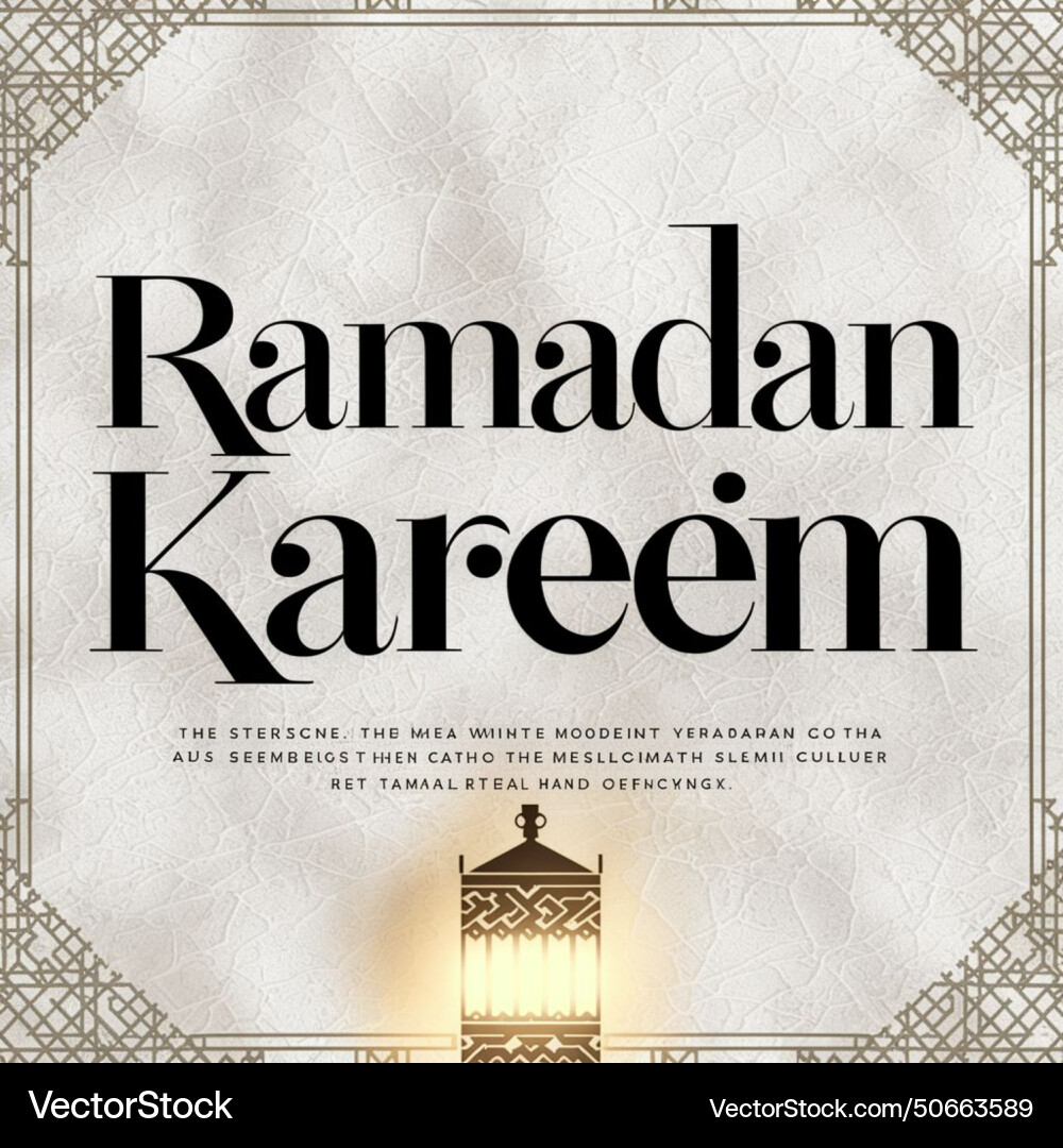 Ramadan kareem ramzan mubarak shiny design Vector Image Ramadan kareem ramzan mubarak shiny design Vector Image