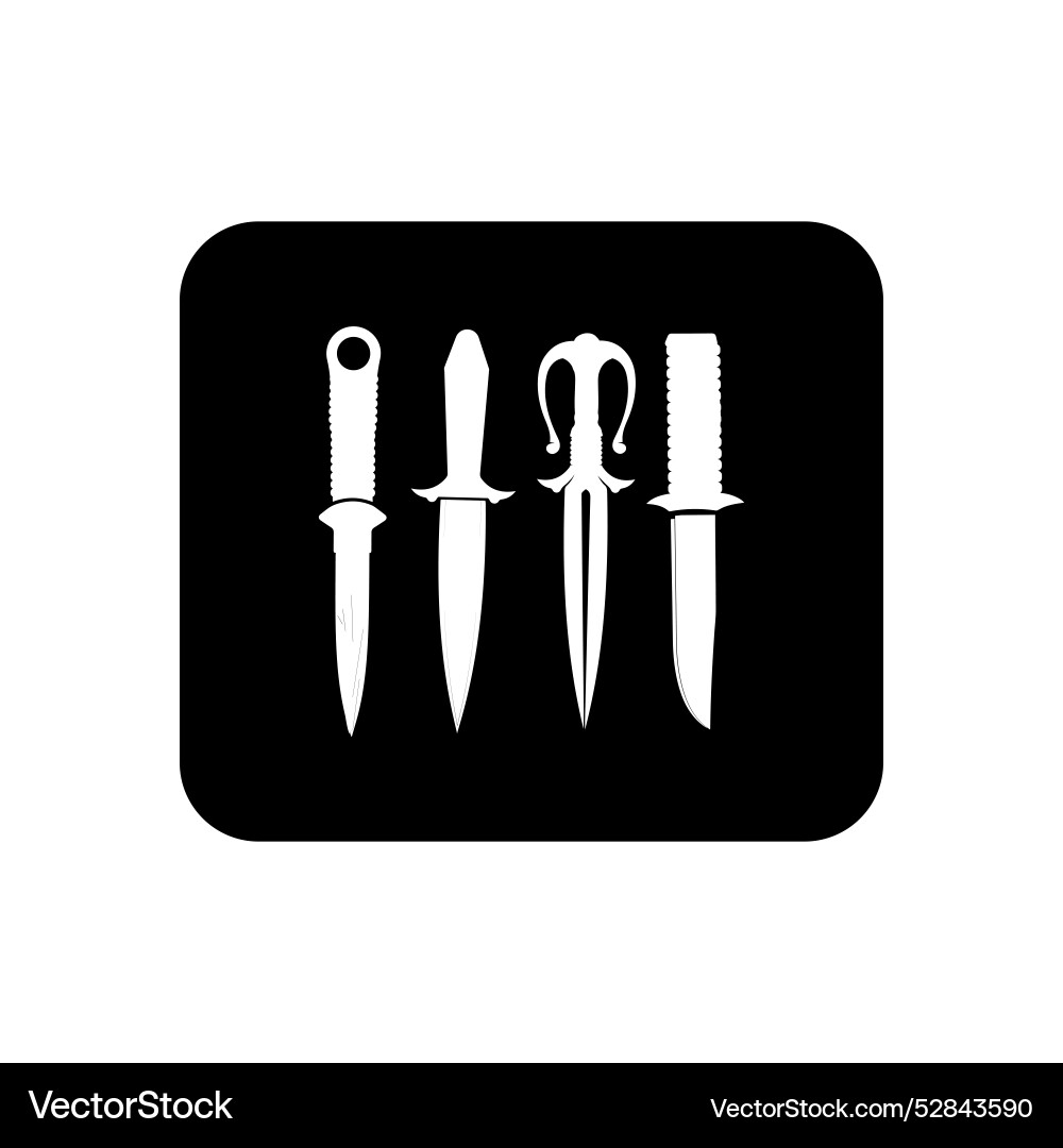 Knife icon symbol design Royalty Free Vector Image