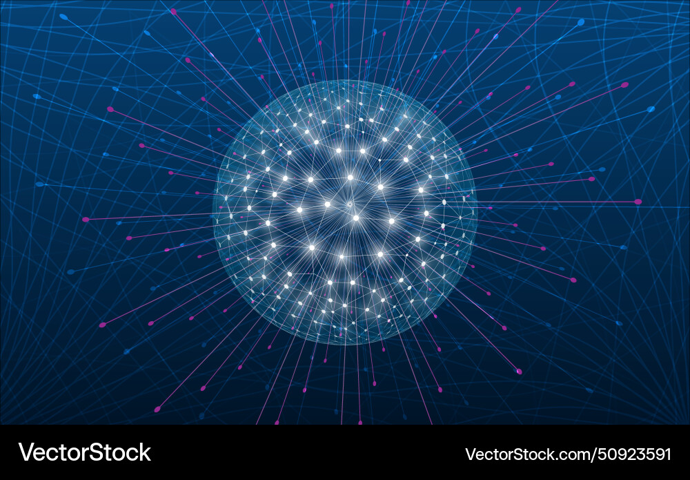 Background for the presentation digital Royalty Free Vector