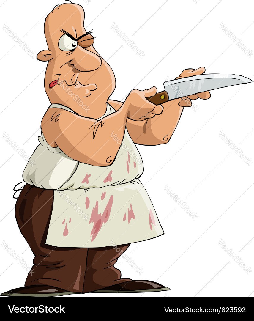 Butcher Knife Cartoon Vector Images (over 1,200)