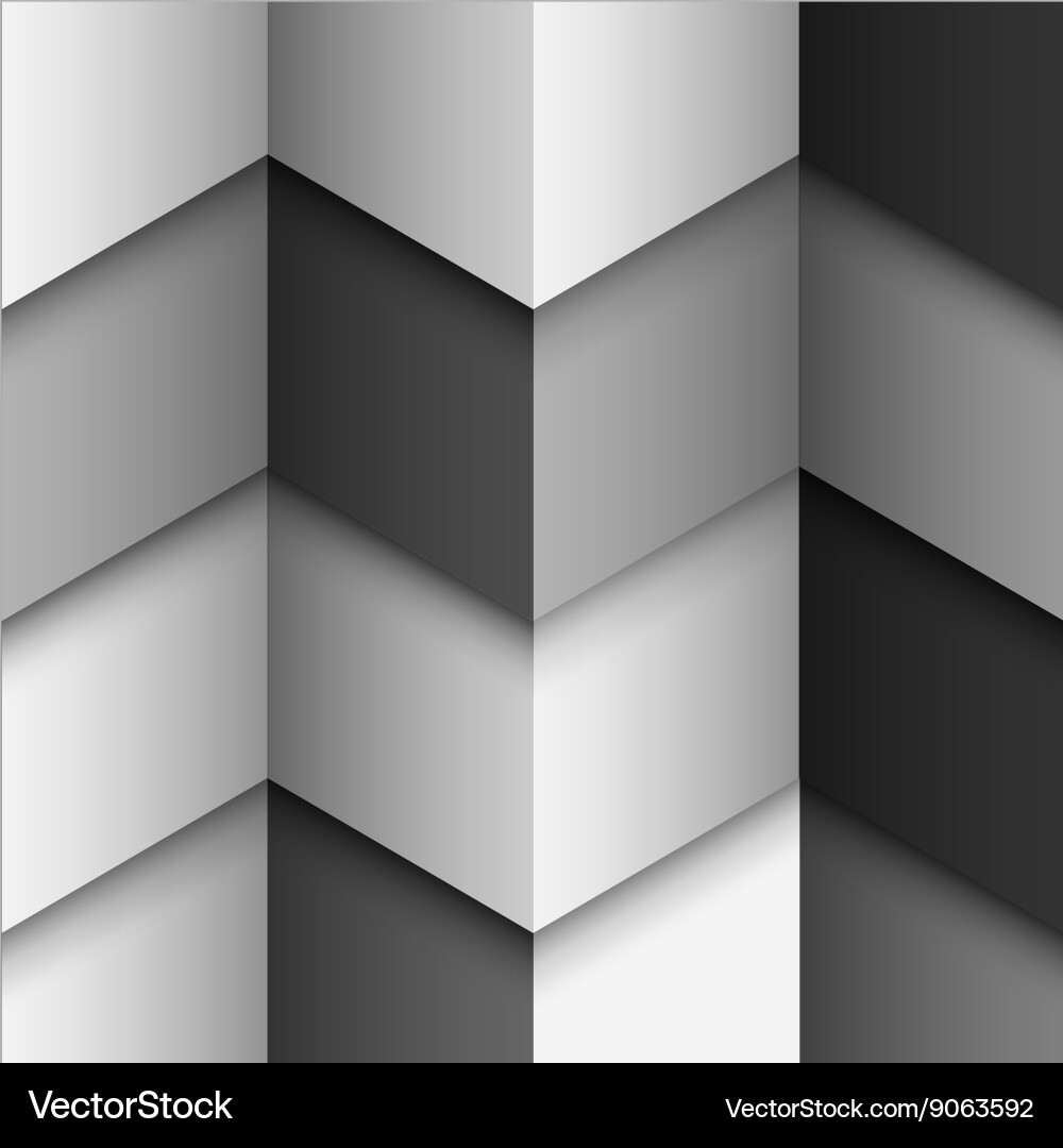 Geometric monochromatic structured background Vector Image