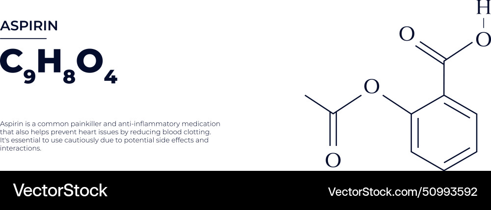 Structural chemical formula of a compound Vector Image