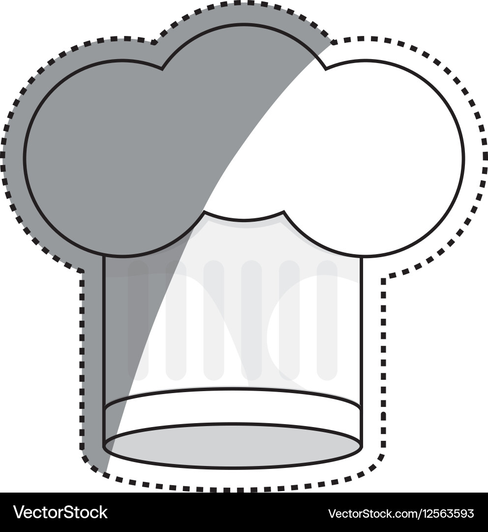 Chef hat symbol Royalty Free Vector Image - VectorStock