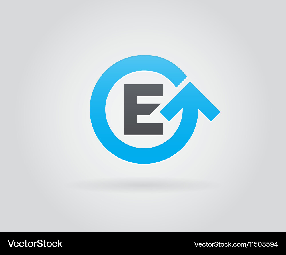 Logo icon design template element in letter Vector Image