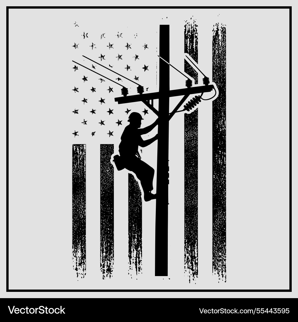 Lineman Silhouette Clipart Best Electrician Clipart Images – Browse