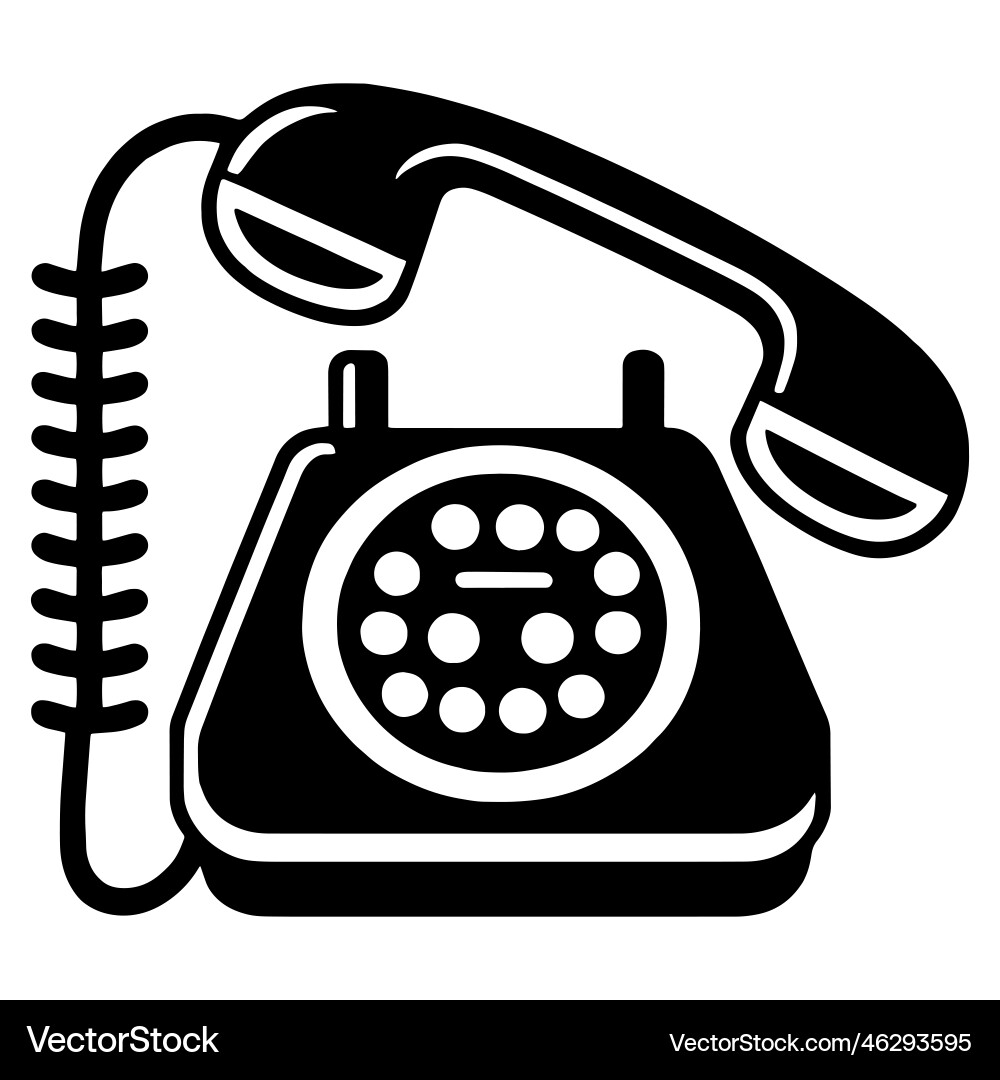 Simple Phone Icon Royalty Free Vector Image - VectorStock