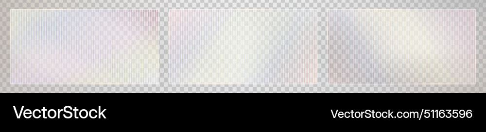 Acrylic ribbed glass effect png Royalty Free Vector Image