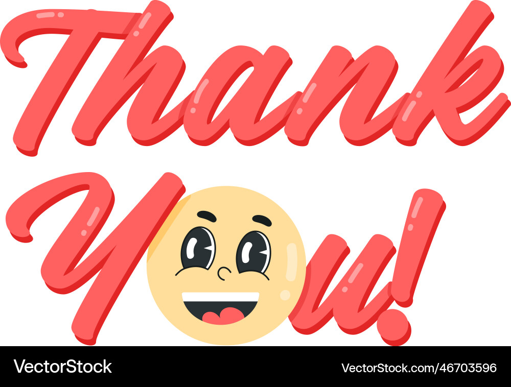 Smiley Thanks Vector Images (over 120)