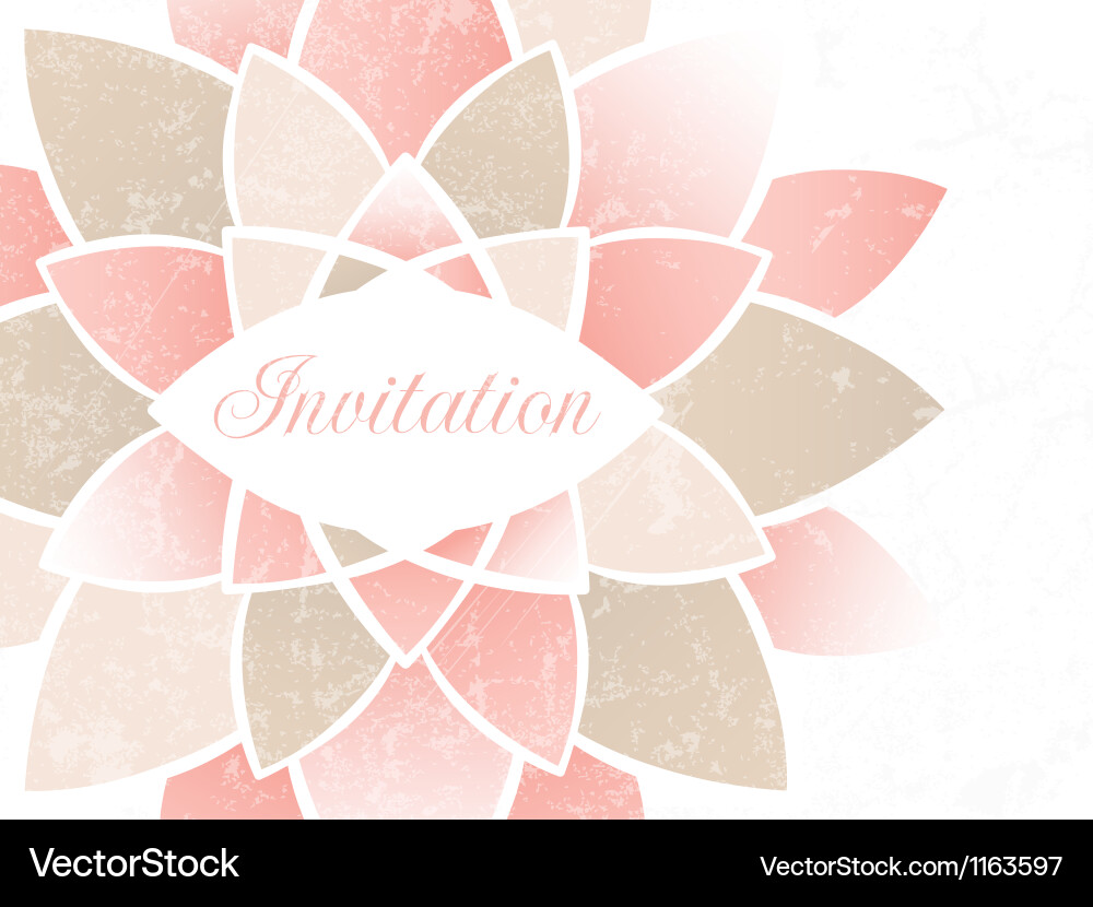 Wedding invitation Royalty Free Vector Image - VectorStock