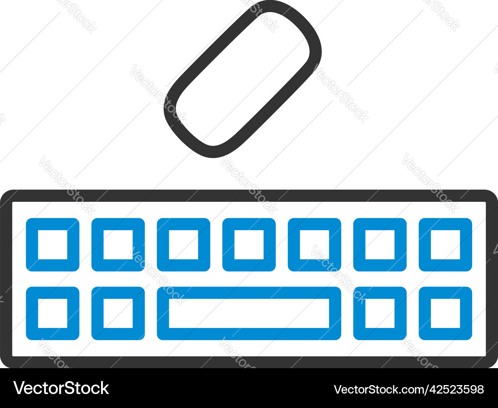 Keyboard icon Royalty Free Vector Image - VectorStock