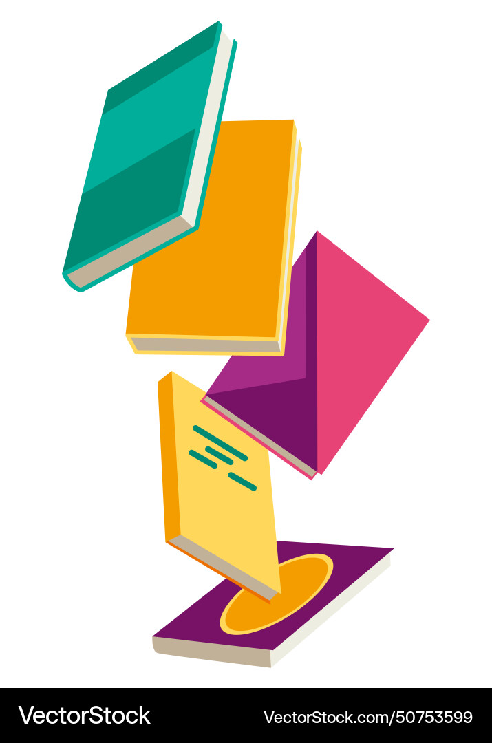 Books icon learning or education concept Vector Image