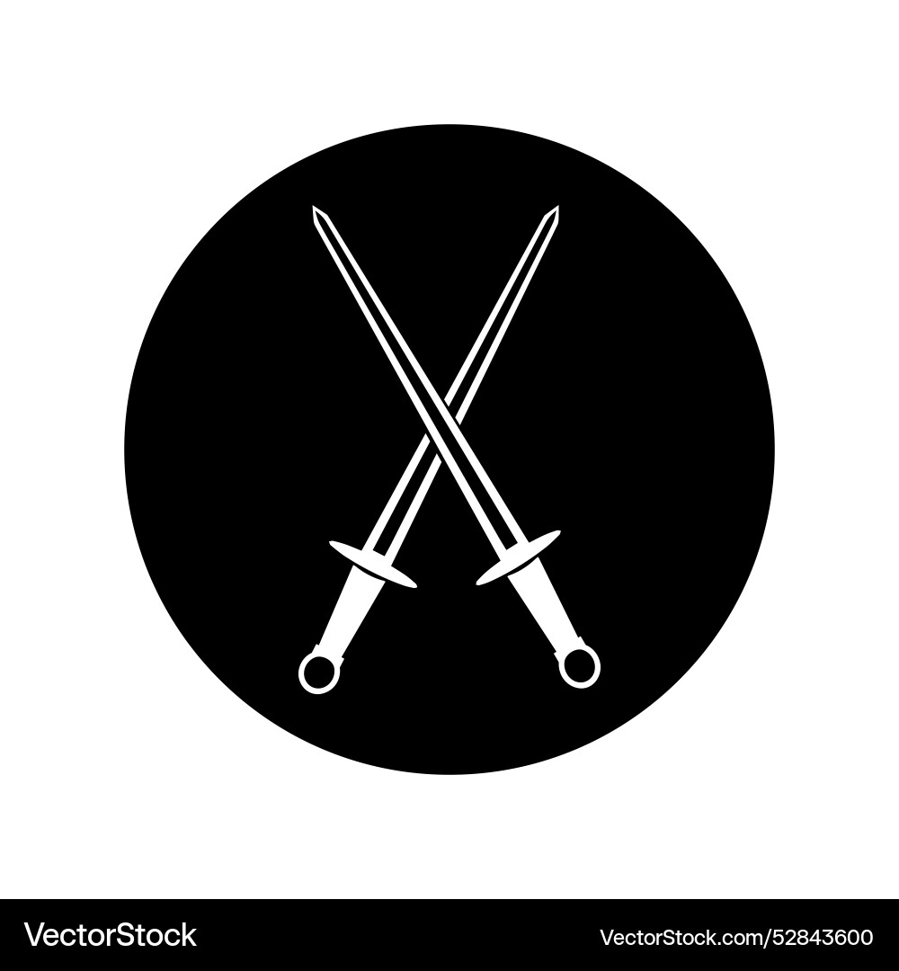 Sword icon symbol design Royalty Free Vector Image