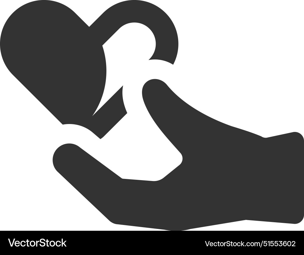 Give love icon Royalty Free Vector Image - VectorStock