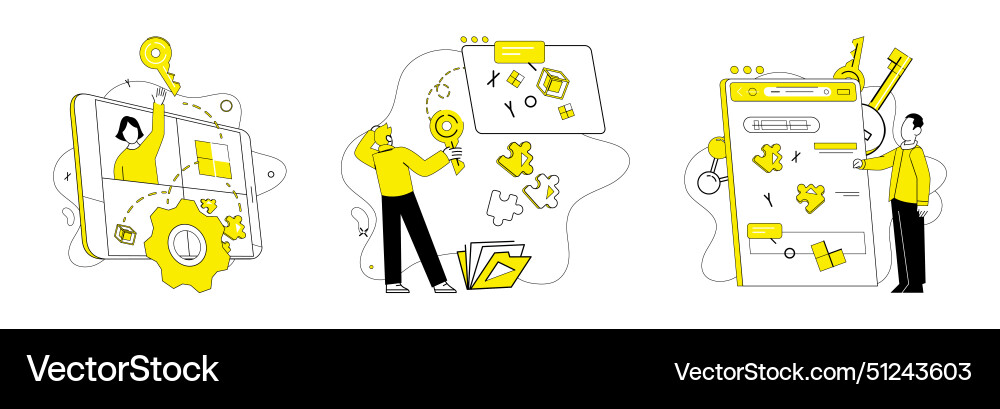 Creative solutions Royalty Free Vector Image - VectorStock