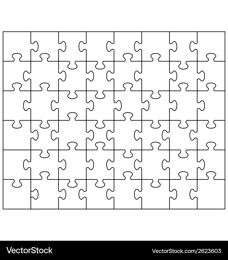 Puzzle 2 Royalty Free Vector Image - VectorStock