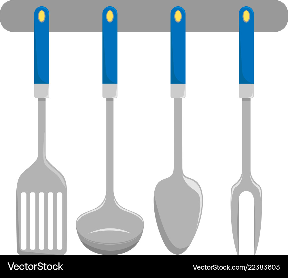 Set of kitchen items Royalty Free Vector Image