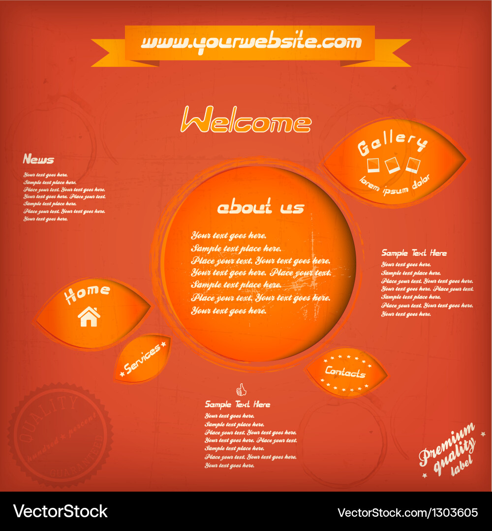 Web retro speech 2 Royalty Free Vector Image - VectorStock