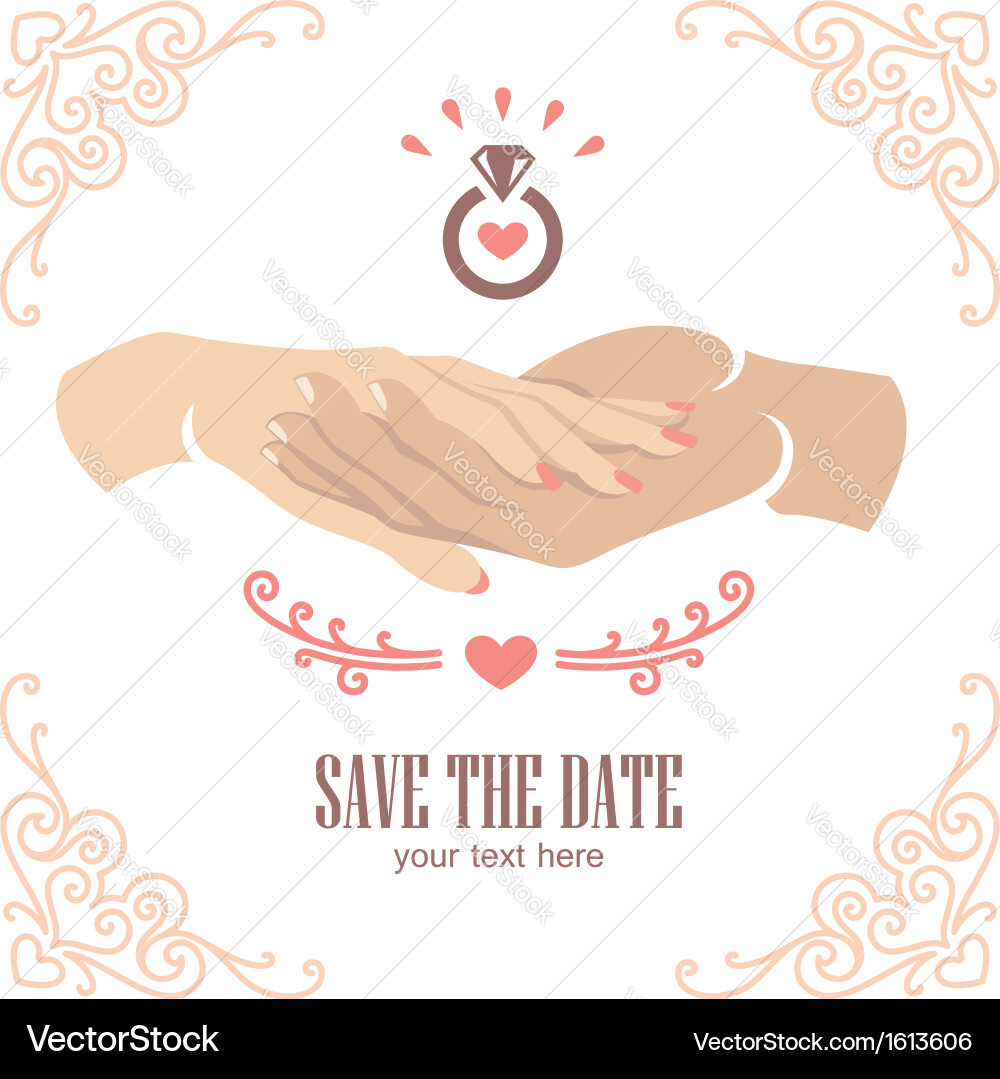 Proposal hand Royalty Free Vector Image - VectorStock
