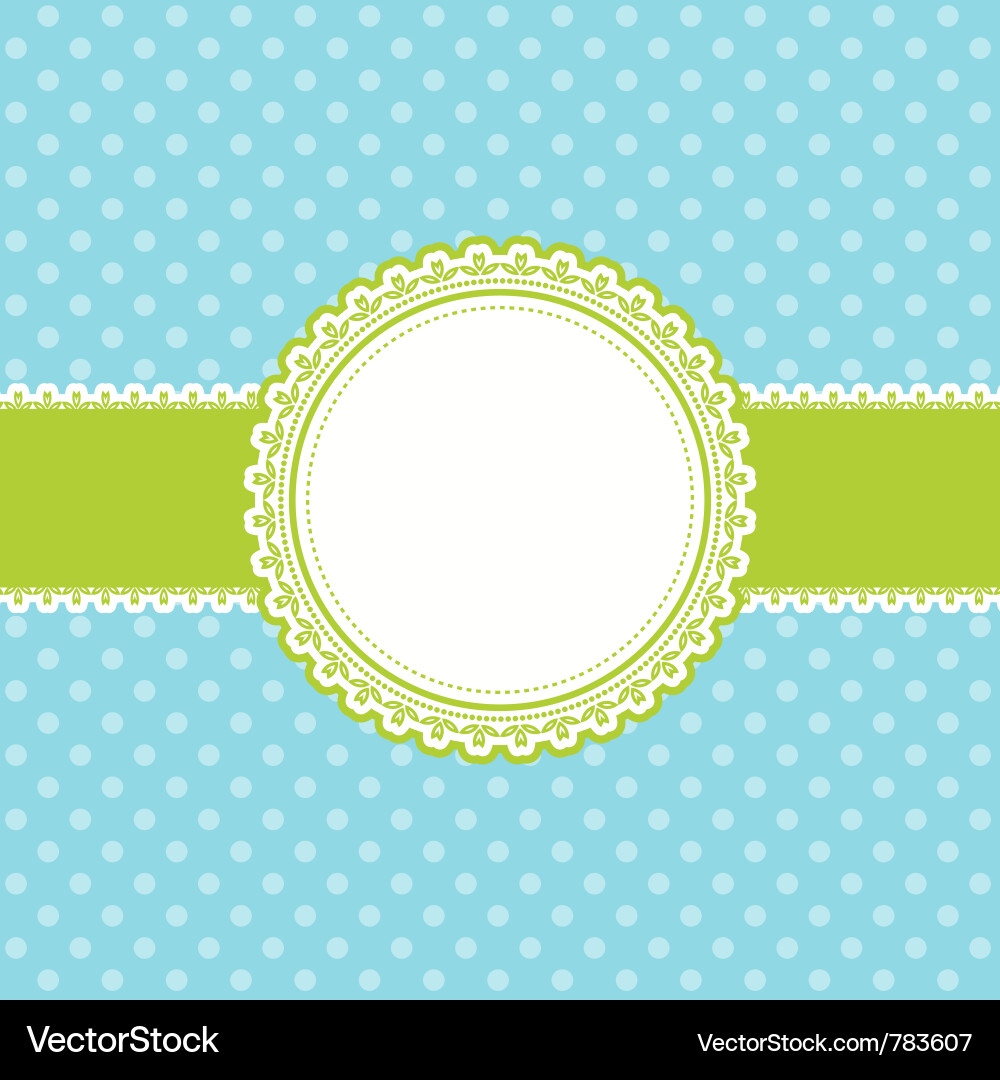 Easter themed background Royalty Free Vector Image