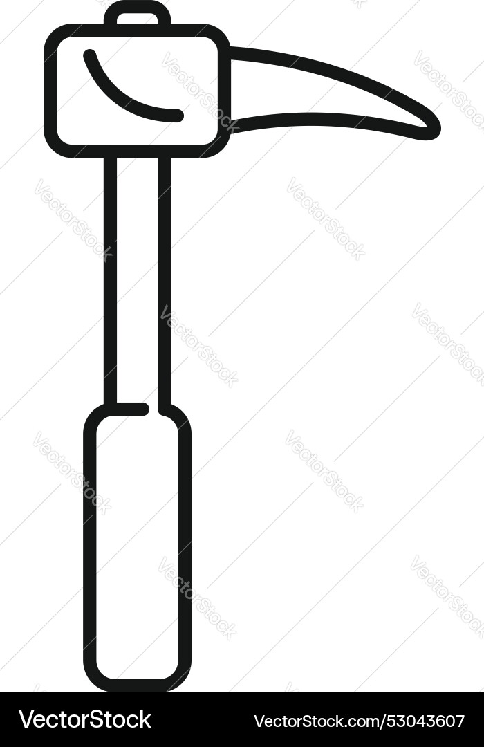 Firefighter axe icon showing firefighting tool Vector Image