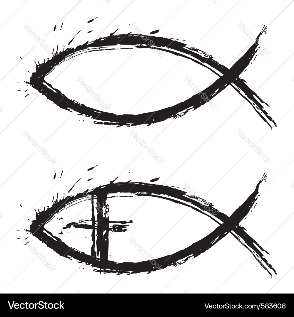 Ichthus Vector Images (over 140)