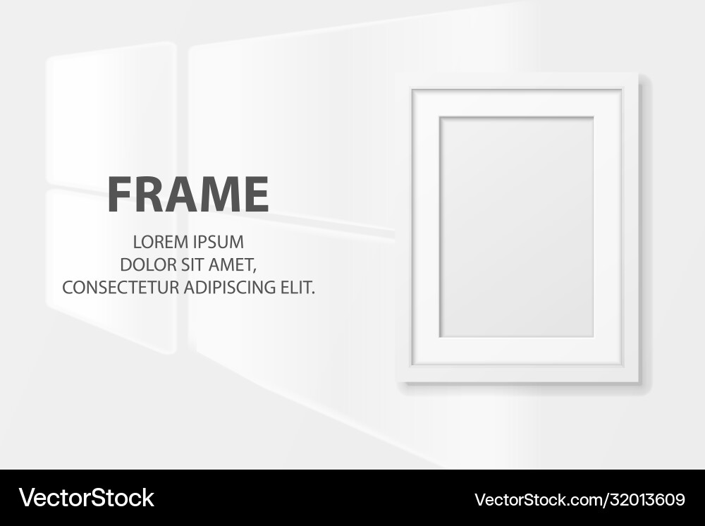 3d realistisch weiß a4 Holz einfach modern Vektorbild