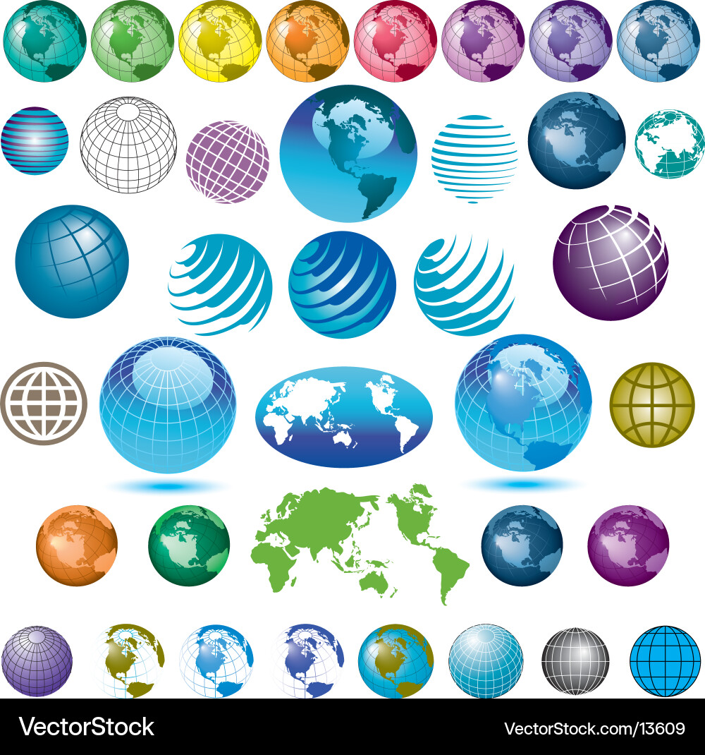 Globes Vector Images (over 550,000)