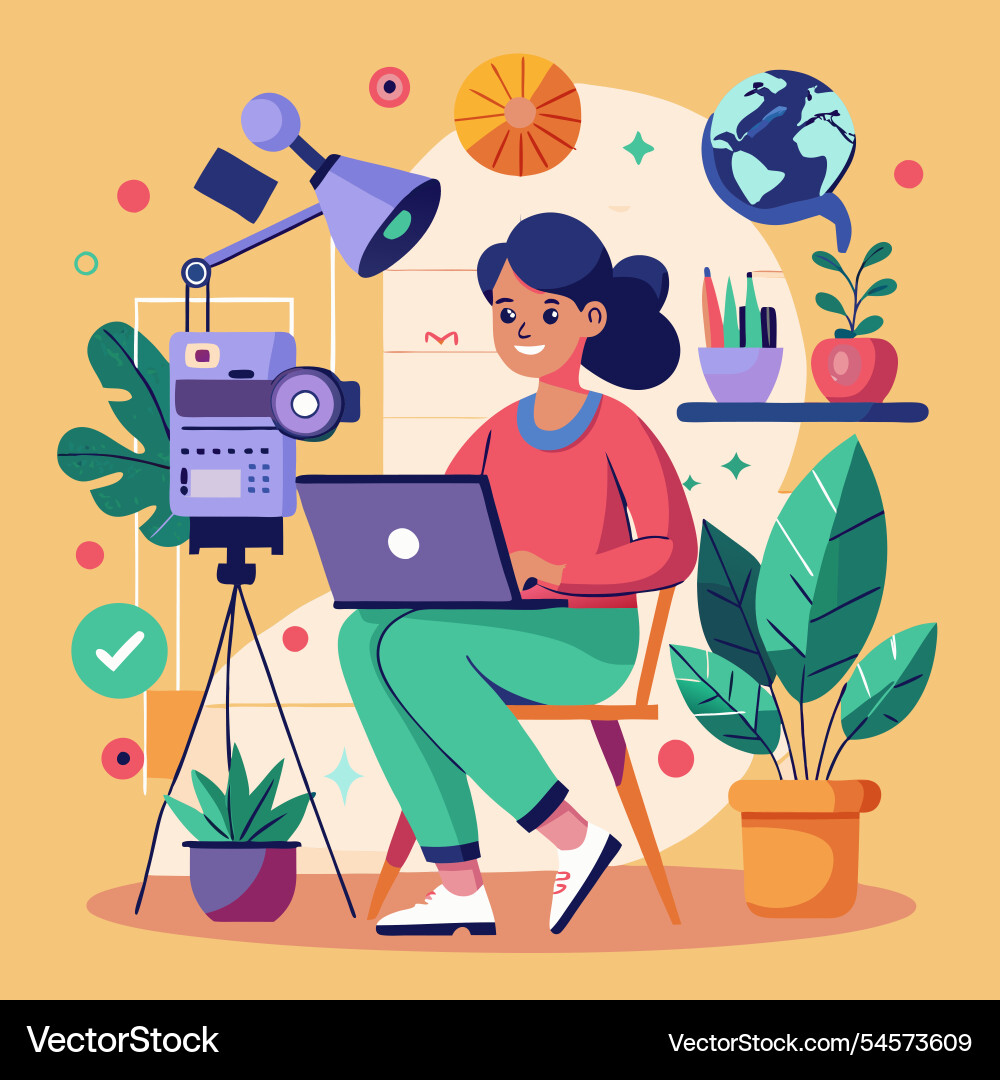 Icons of creativity Royalty Free Vector Image - VectorStock