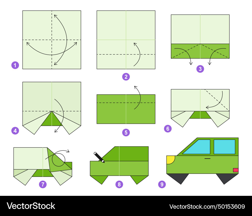 Origami Car Vector Images (over 6,000)