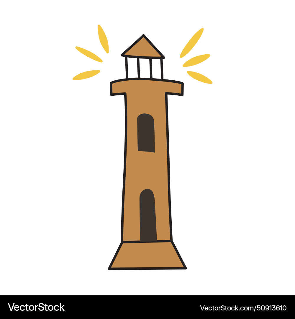 Lighthouse icon Royalty Free Vector Image - VectorStock