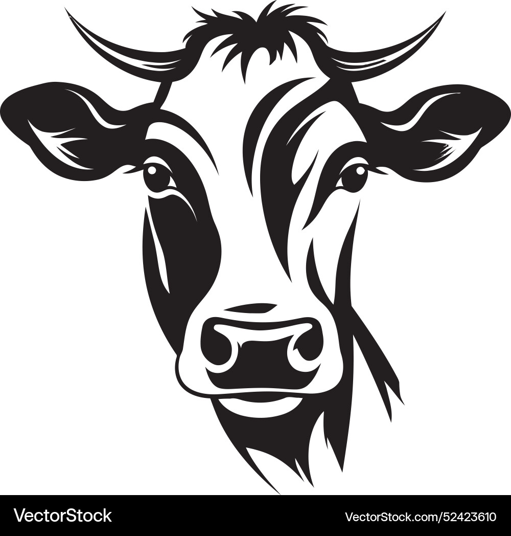 Urban cow designscute collection Royalty Free Vector Image