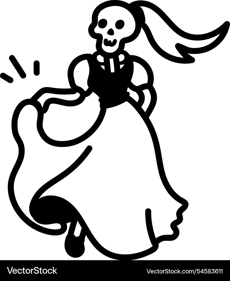 A hand drawn icon of flan pudding Royalty Free Vector Image