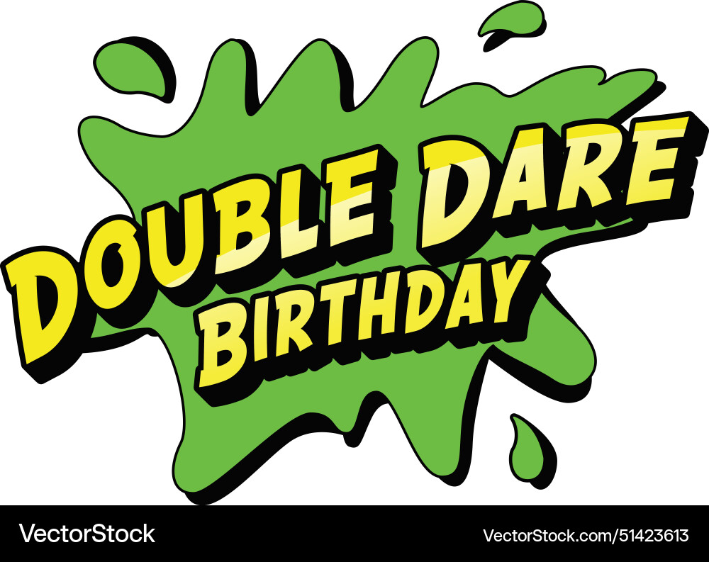 Birthday splash t shirt design with text Vector Image