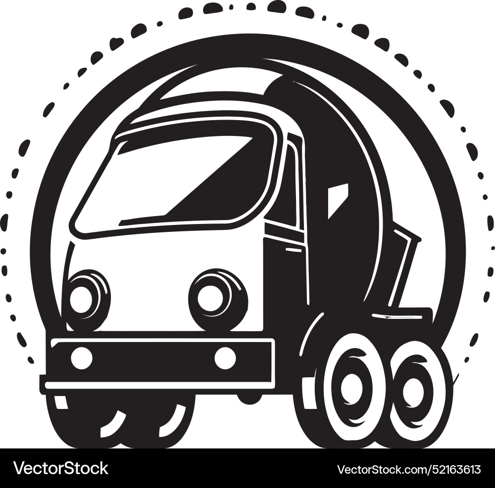 Industrial workhorse designbuilding materials Vector Image