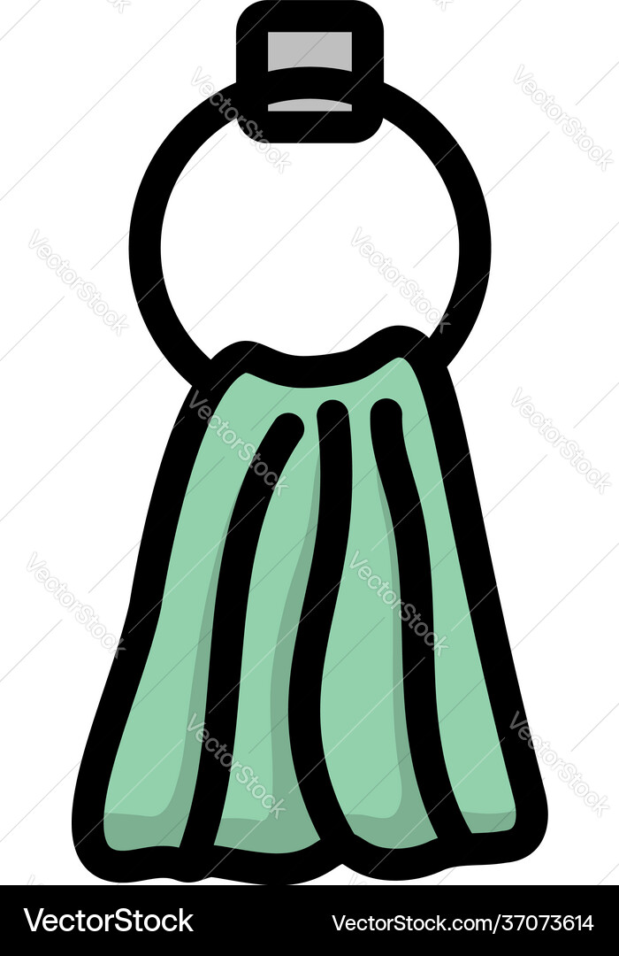 Hand towel icon Royalty Free Vector Image - VectorStock