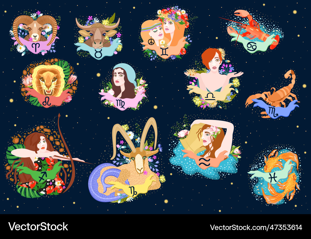 Horoscope Royalty Free Vector Image - VectorStock