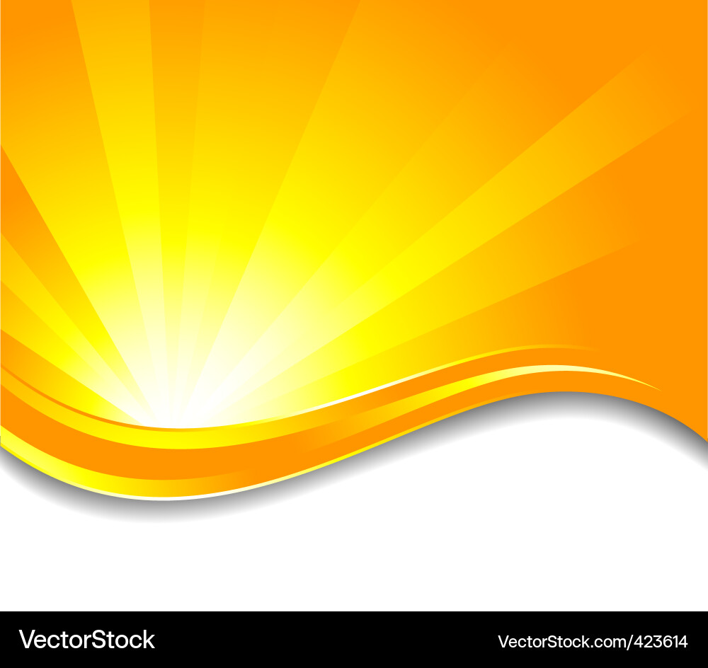 Sunny background Royalty Free Vector Image - VectorStock