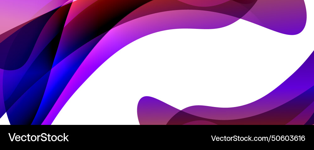 Trendy simple fluid color gradient abstract Vector Image