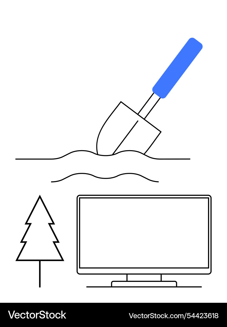 Digital transformation integrating technology Vector Image