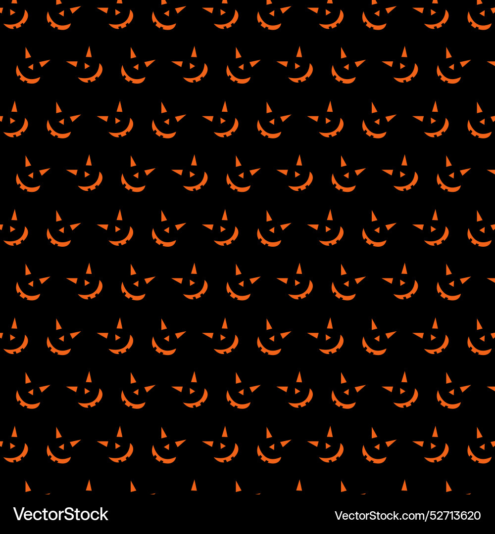 Creepy faces halloween backdrop spooky haunted Vector Image