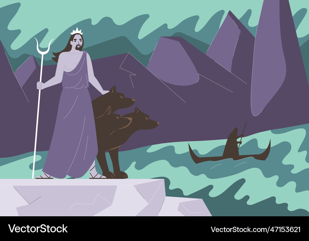 Olympic gods Royalty Free Vector Image - VectorStock