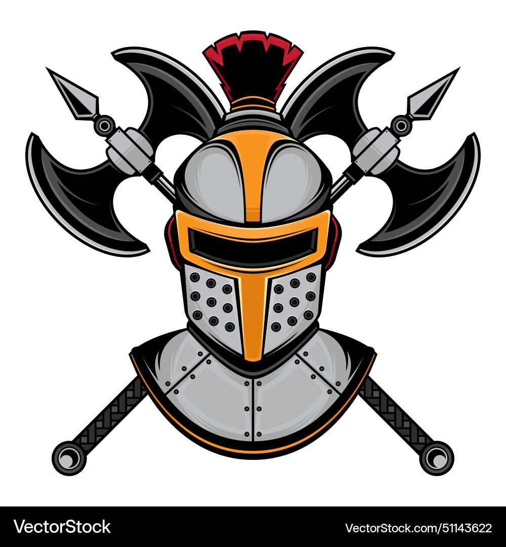 Simple knight logo Royalty Free Vector Image - VectorStock