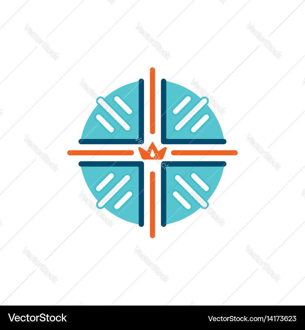 Christian logo Royalty Free Vector Image - VectorStock