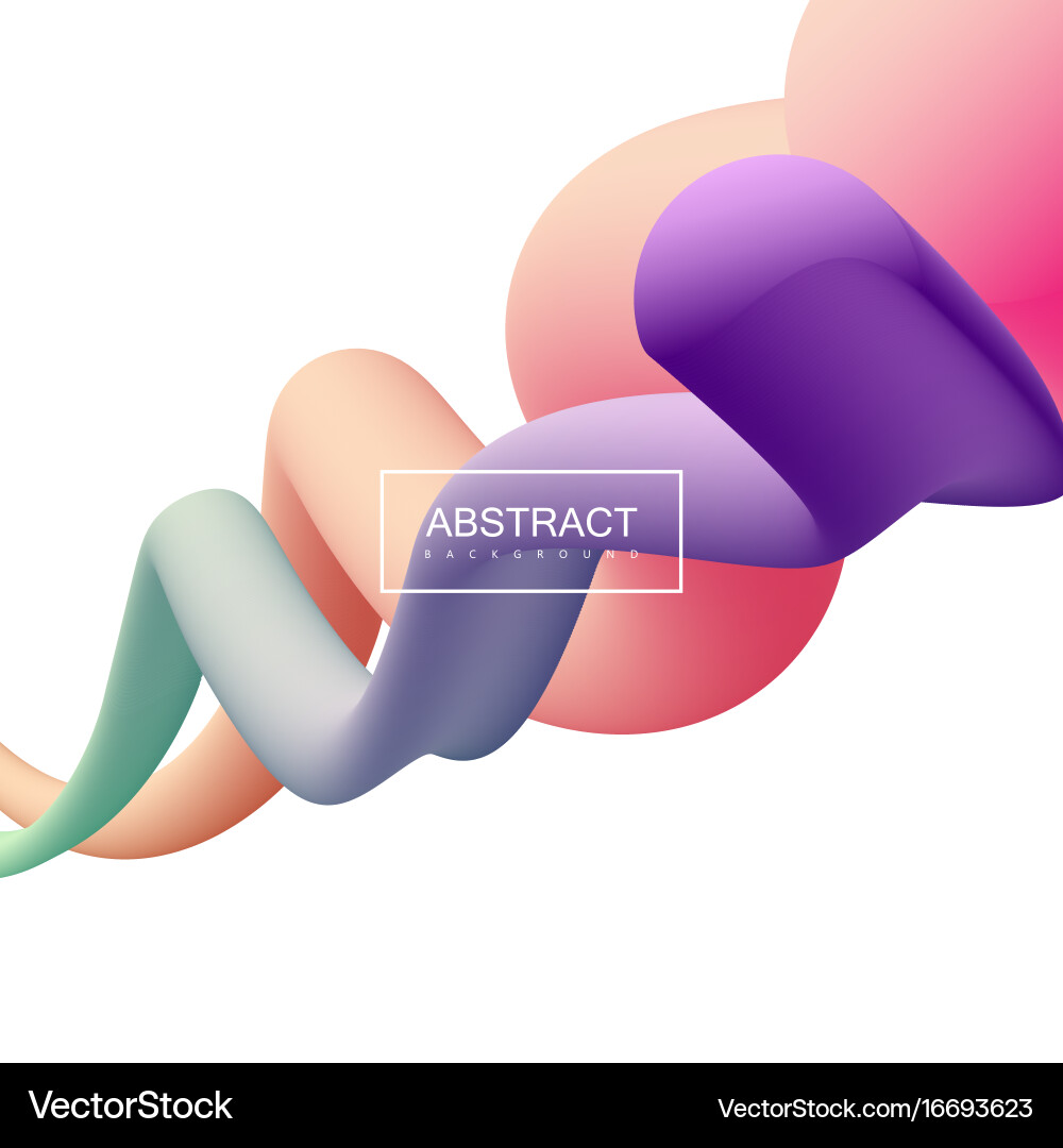 Colorful Gradient Shapes Royalty Free Vector Image
