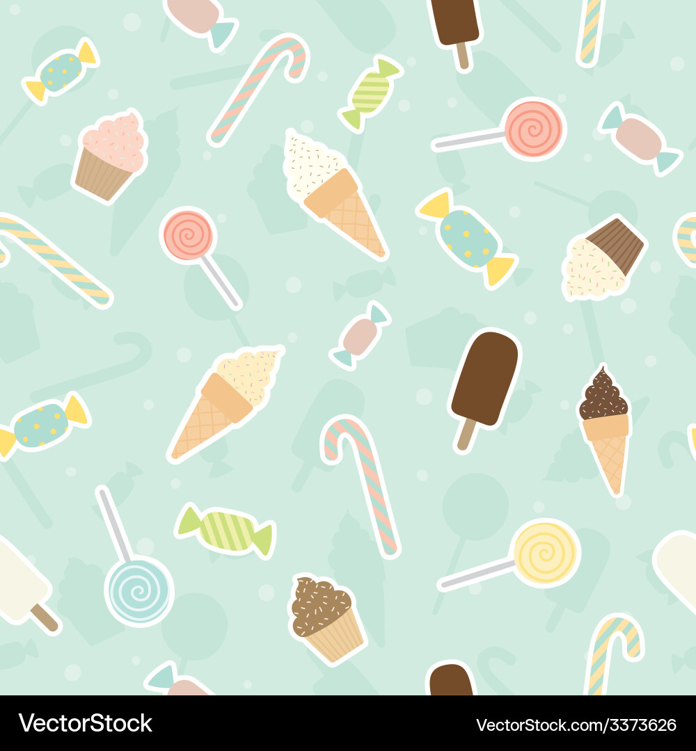 Sweet pattern Royalty Free Vector Image - VectorStock