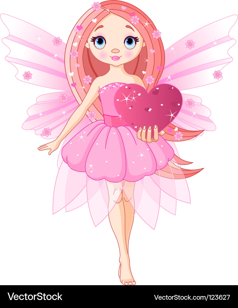 Love fairy Royalty Free Vector Image - VectorStock