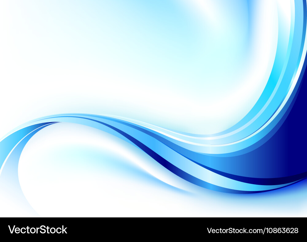Blue abstract composition Royalty Free Vector Image