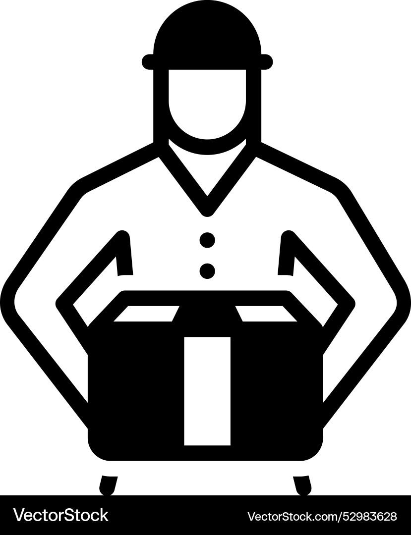 Box delivery Royalty Free Vector Image - VectorStock